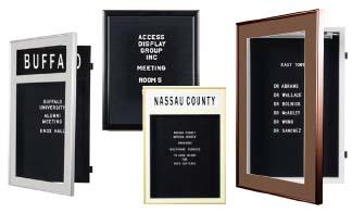 Designer Metal Letter Board SwingFrames - Wall Mount – LetterBoards4Sale