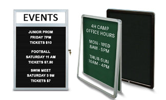 Choose SLIM Indoor Felt Directory Boards for Secure and Clear ...