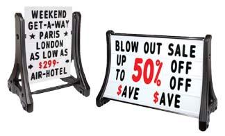 Durable and Weather-Resistant Message Board Sidewalk Signs - Perfect ...