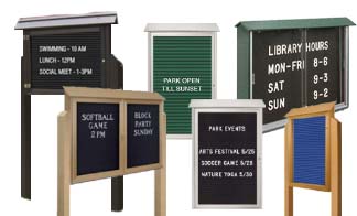 Eco-Conscious Outdoor Letter Boards with Recycled Plastic Frames ...