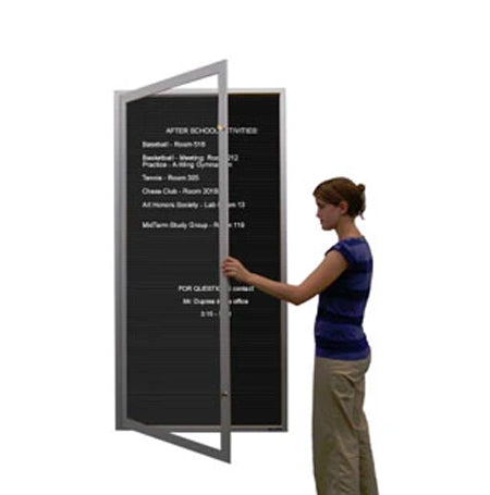 EXTRA LARGE Indoor LED Lighted Enclosed Letter Boards | Free Shipping ...