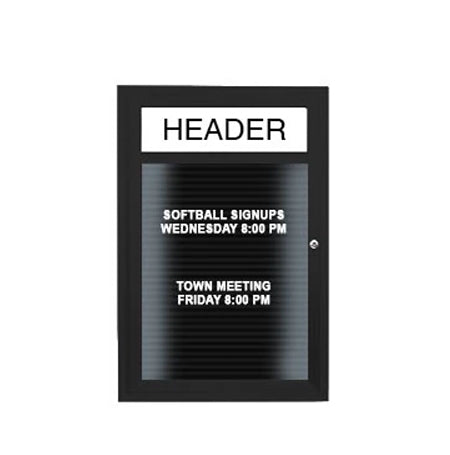LED Lighted Letter Boards | Changeable Letters | Free Message Header ...