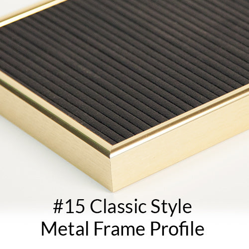 Metal Framed 24x36 Black Vinyl Letter Board | Changeable Letters ...