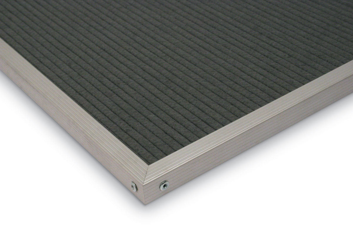 Open Face Felt Letter Board 12x60 Aluminum Frame – LetterBoards4Sale